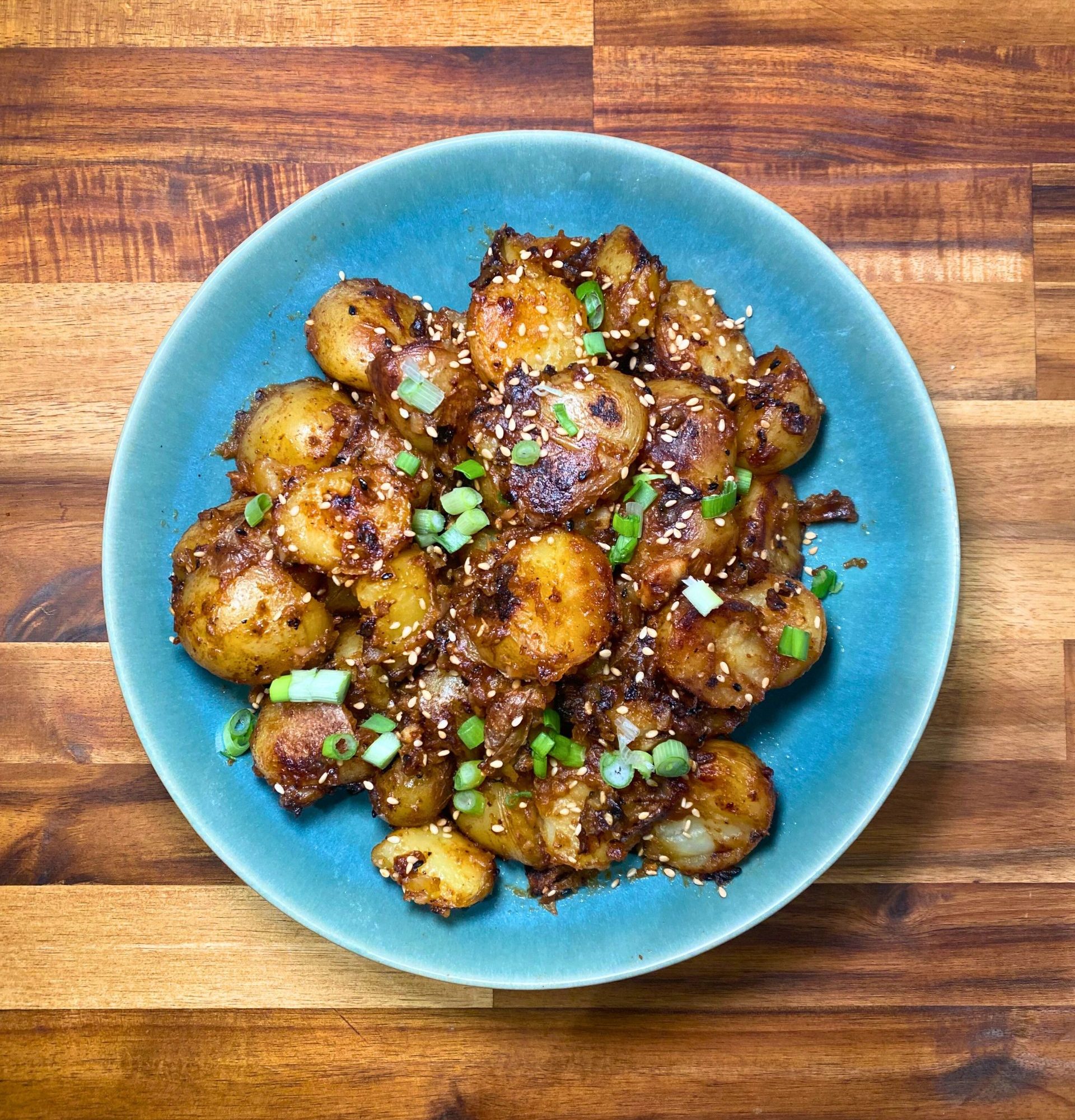 Honey Garlic Potatoes: Easy and Flavorful | Karinecooks