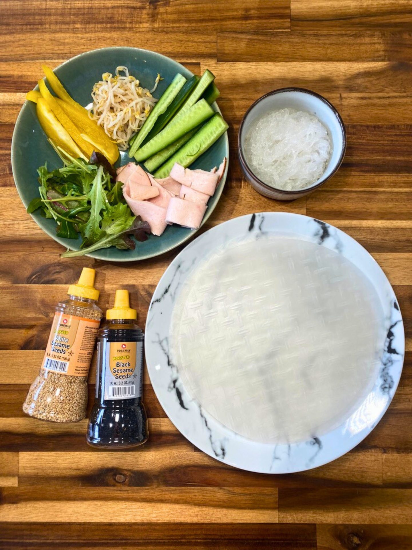 Chicken Rice Paper Rolls | Karinecooks