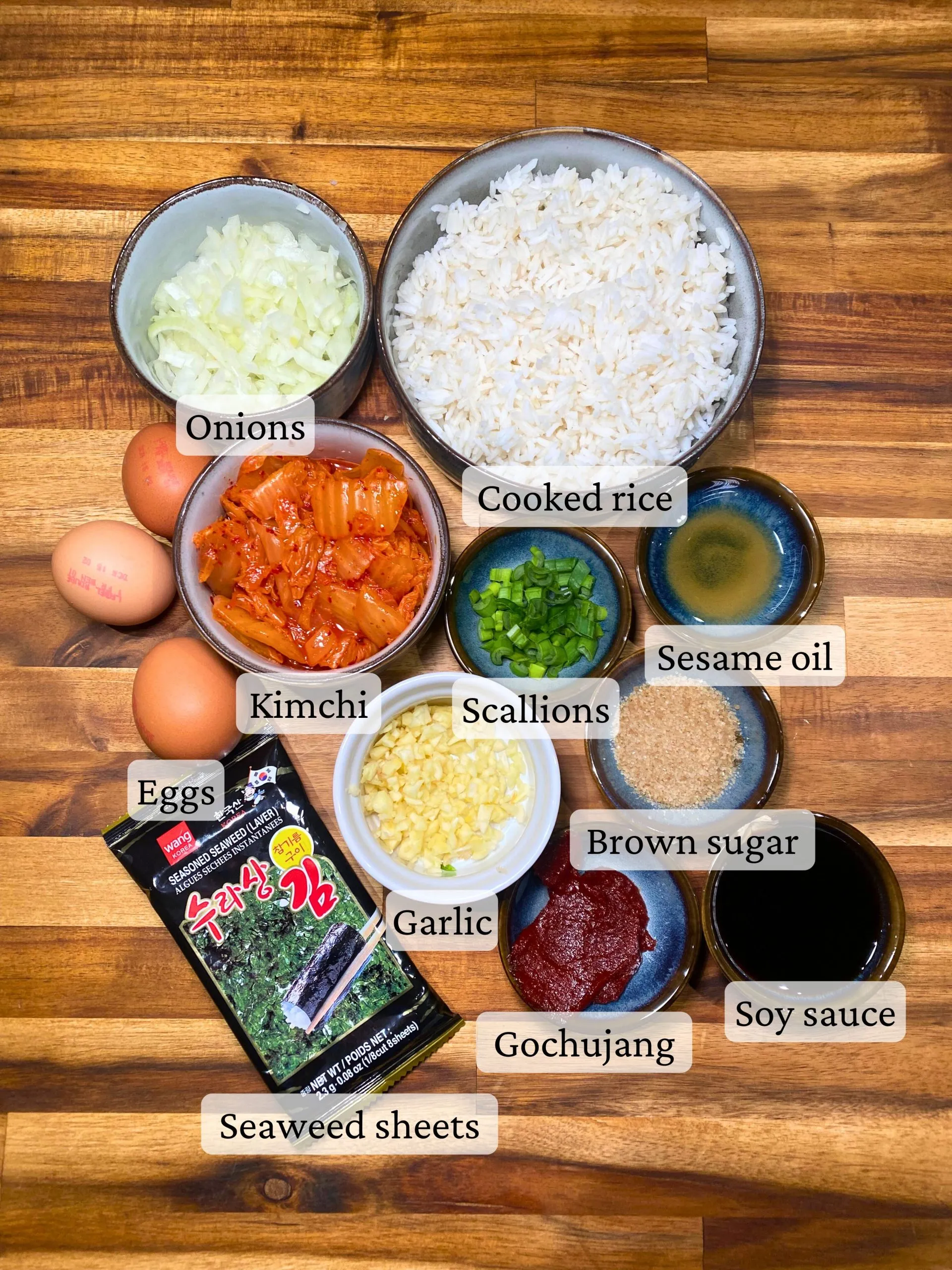 Kimchi Fried Rice (A new staple in our house!) | Karinecooks