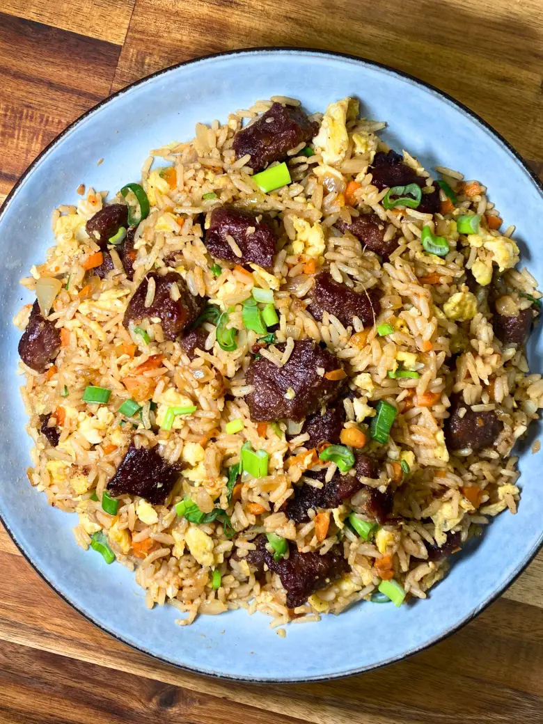 Steak fried Rice | Karinecooks