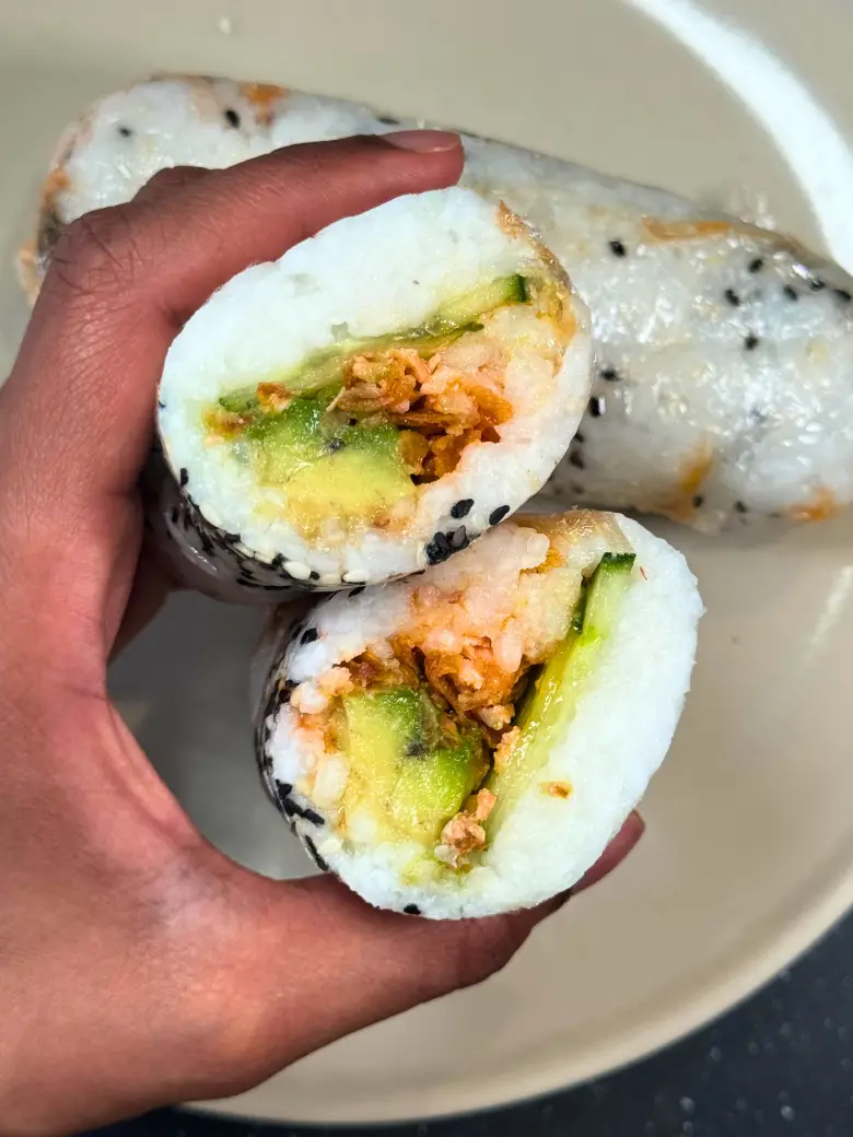 Salmon Avocado Fan Tuan | Karinecooks